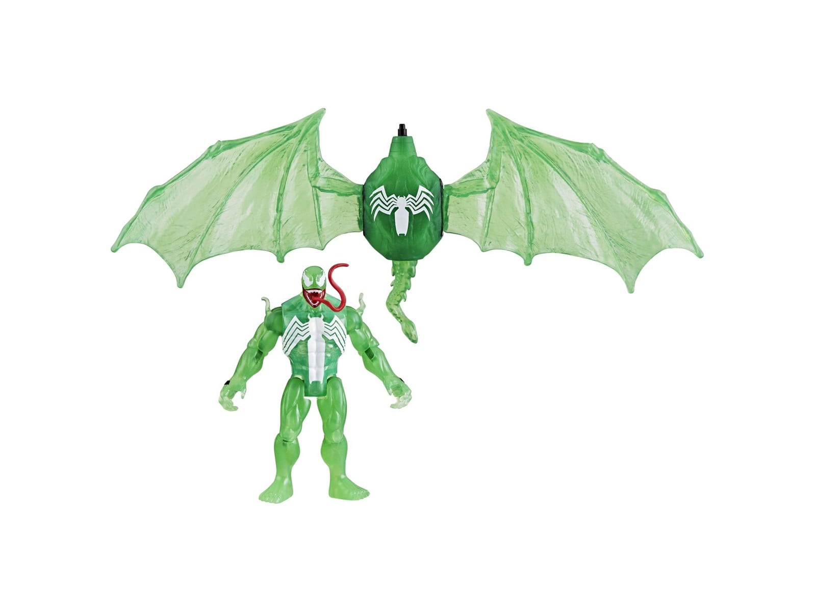 Marvel Spider-Man Epic Hero Series Web Splashers Green Symbiote Hydro ...