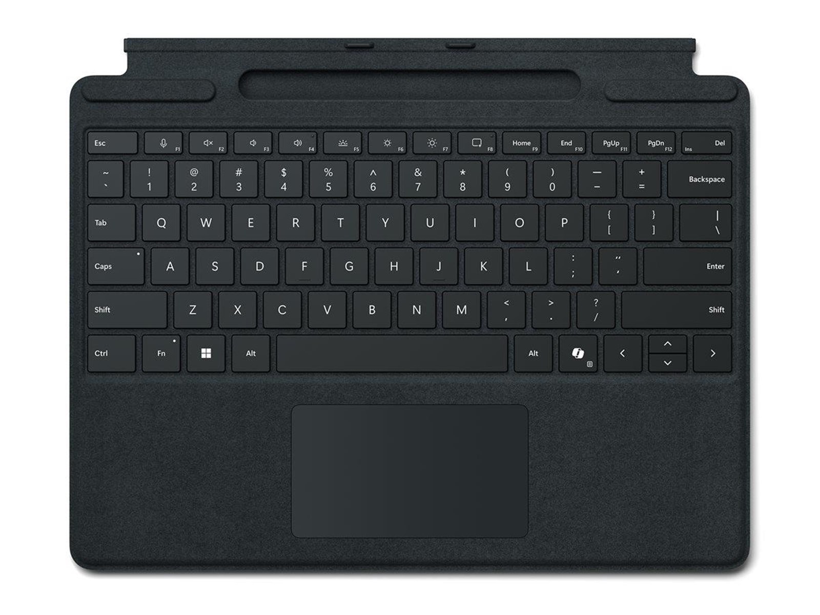 Microsoft Surface Pro Keyboard - keyboard - with trackpad accelerometer ...