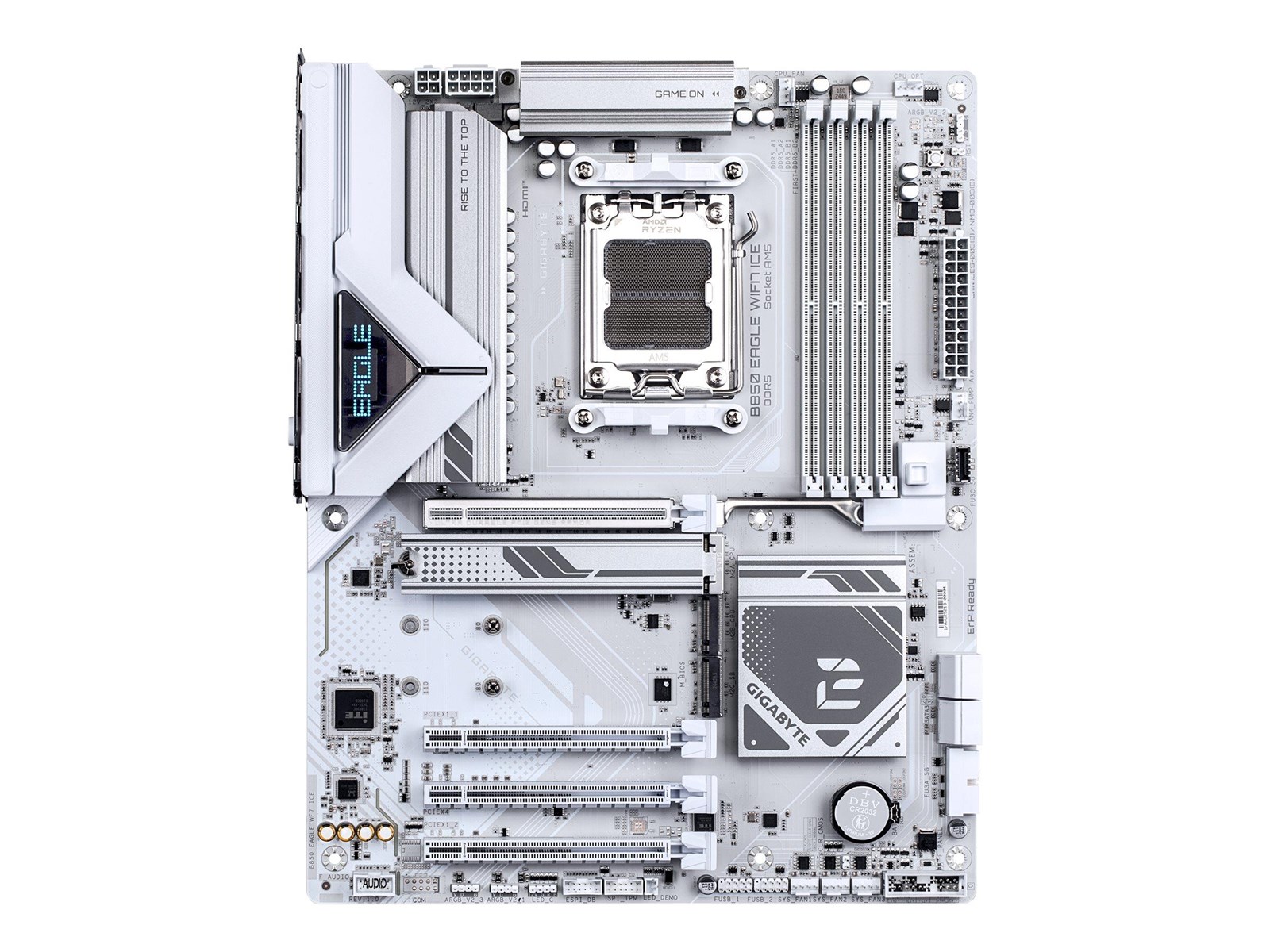 GIGABYTE B850 EAGLE WIFI7 ICE Bundkort - AMD B850 - AMD AM5 socket ...