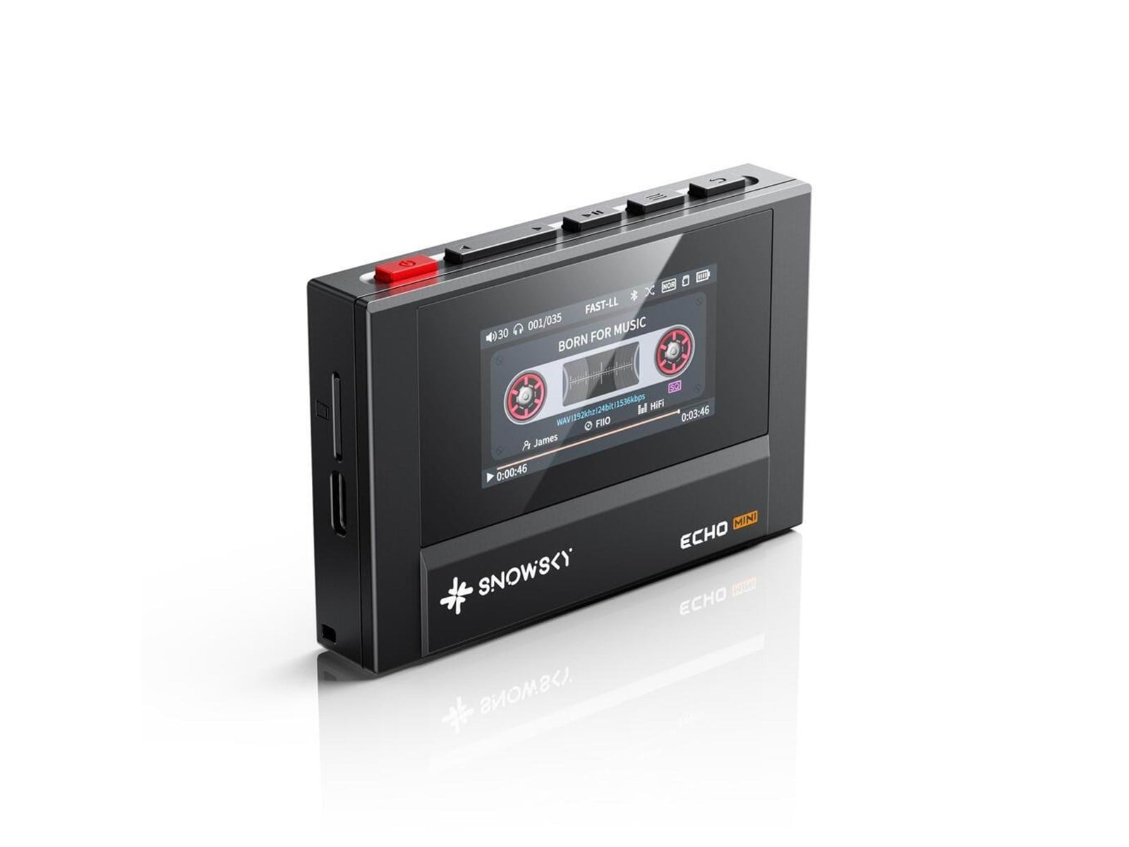 FiiO Echo Mini - Black - MP3-Afspiller 8 GB | På lager | Billig