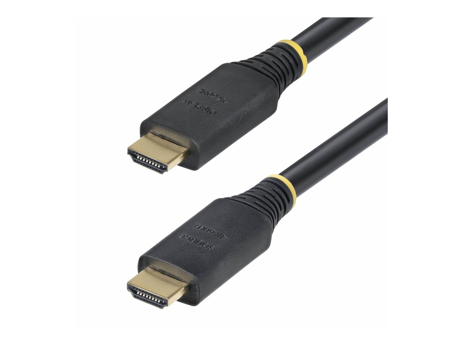 StarTech.com 15m (49.2ft) Active High Speed HDMI Cable 4K60Hz - HDMI ...