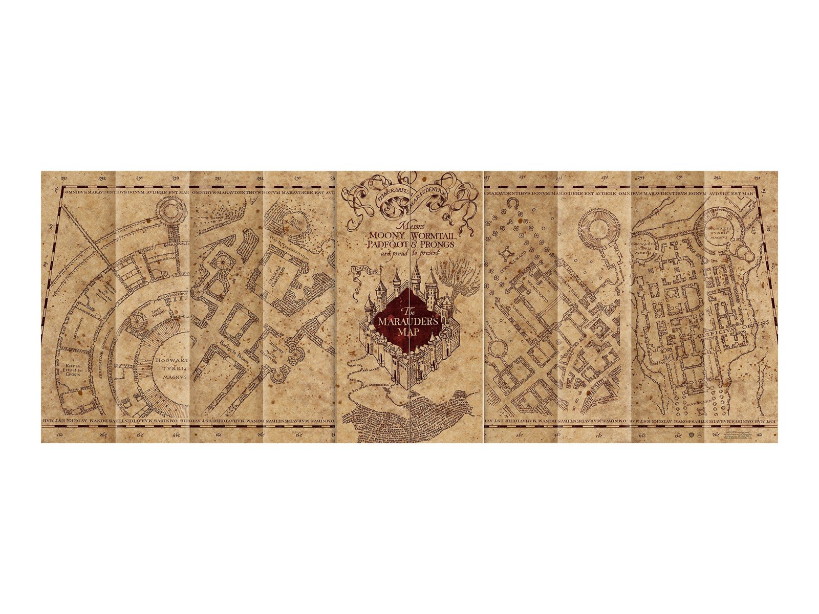 Noble Harry Potter - Marauders Map | Billig
