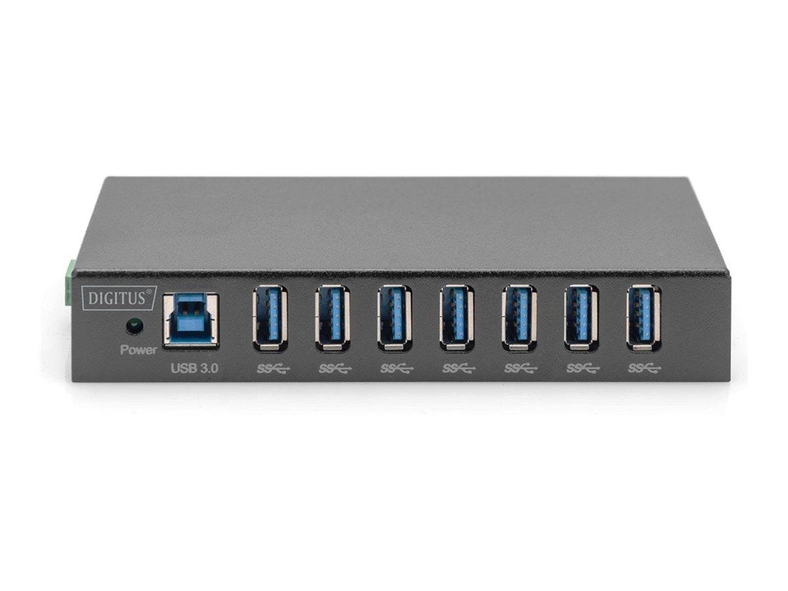 DIGITUS - hub - industrial line - 7 ports USB hub - USB 3.2 - 7 ports ...
