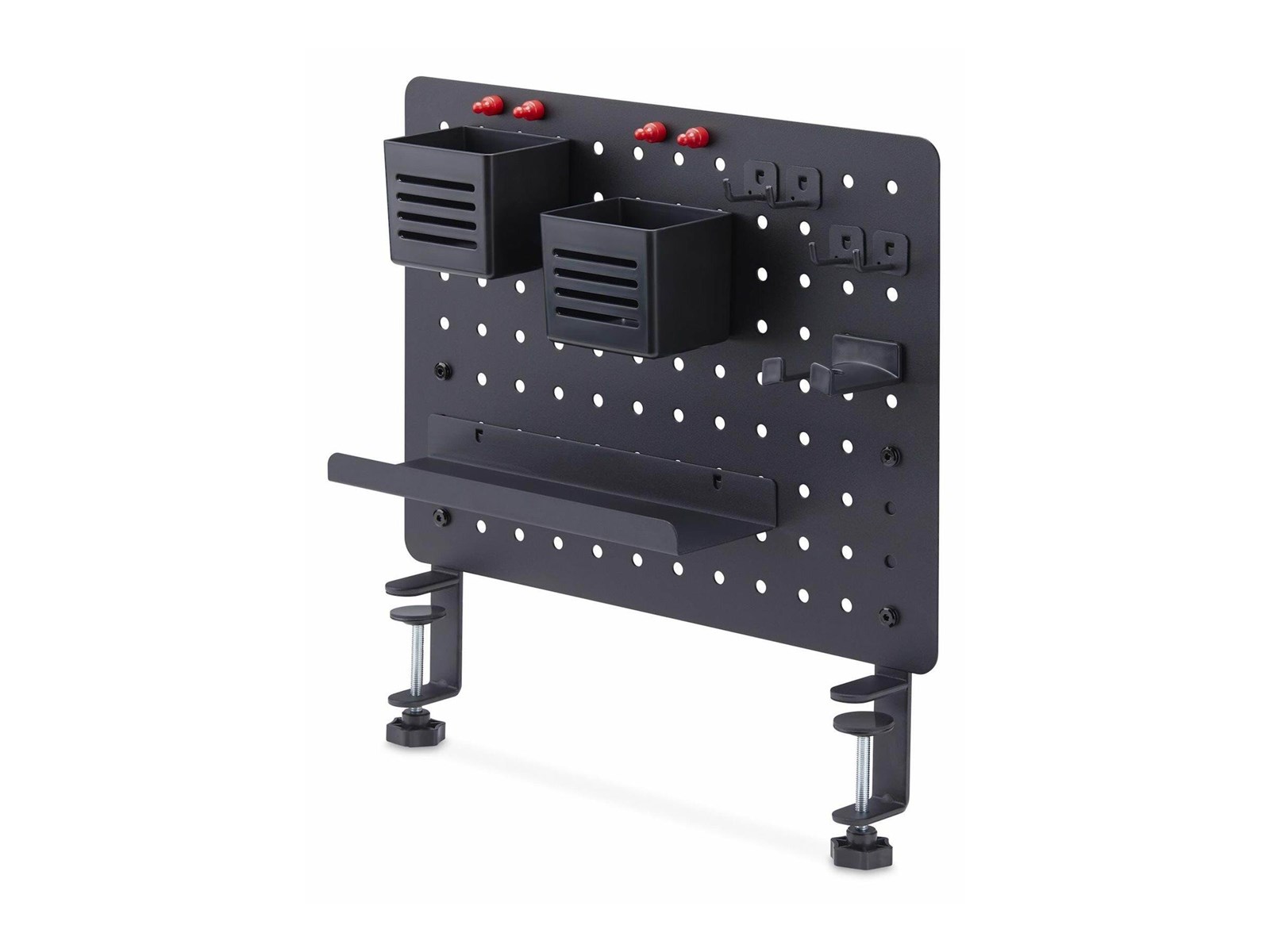 StarTech.com Clamp-On Pegboard with Accessories 16.5 x 12.5in (42 x ...