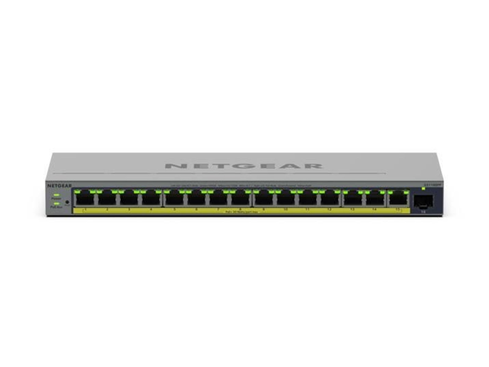 Netgear 16-Port Gigabit Ethernet Easy Smart PoE+ Switch with 1 ...