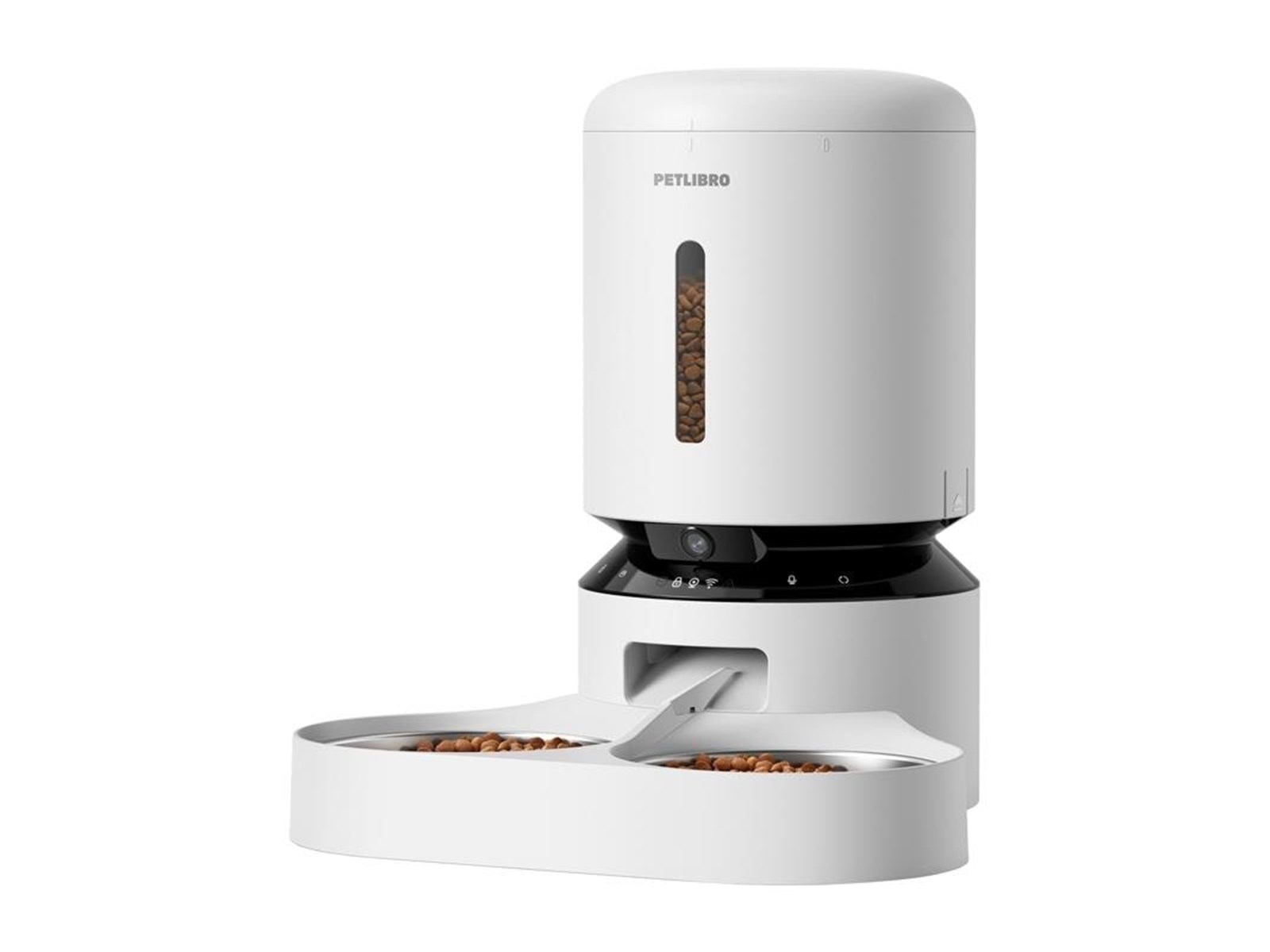 Petlibro Granary Camera Feed Dispenser with Double Bowl 5L - White *DEMO*