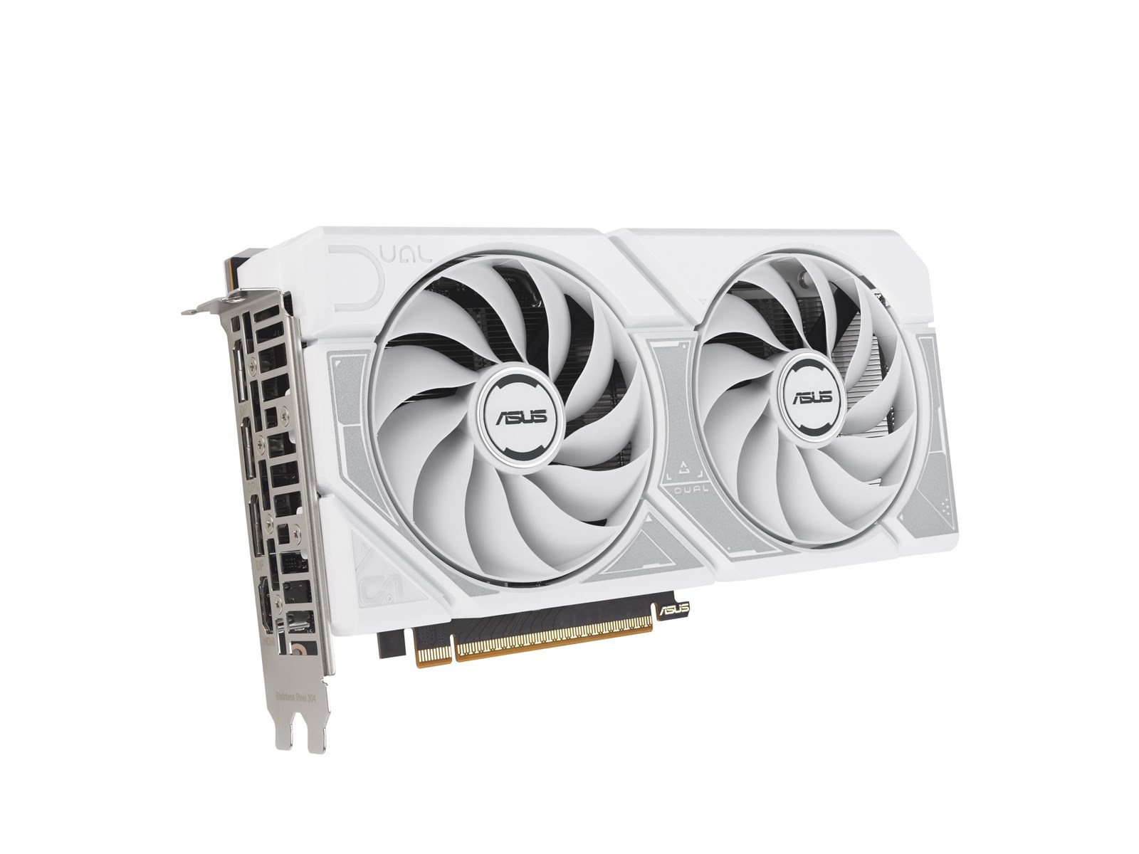 ASUS GeForce RTX 5060 DUAL OC White - 8GB GDDR7 RAM - Grafikkort