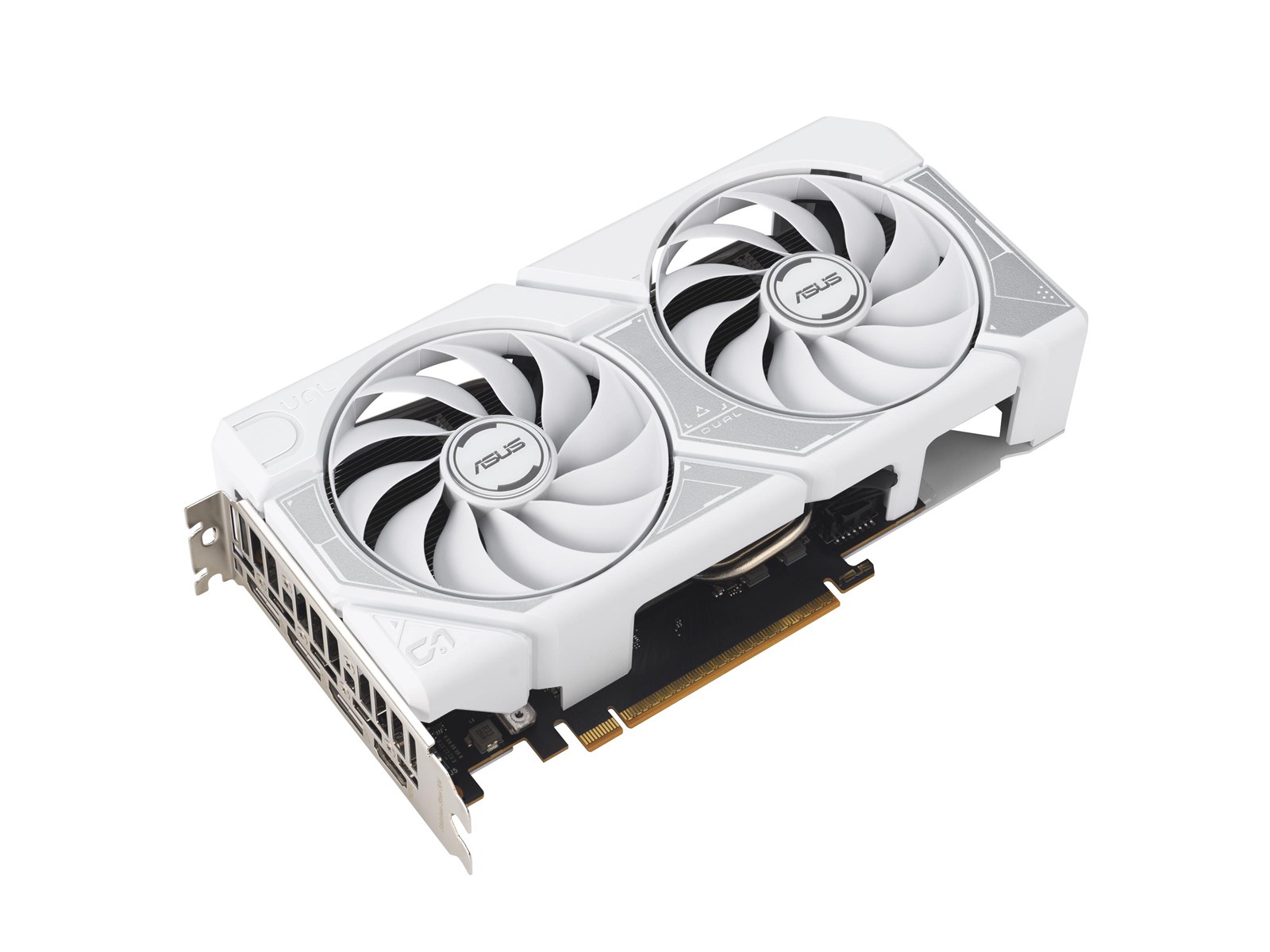 ASUS GeForce RTX 5060 DUAL OC White - 8GB GDDR7 RAM - Grafikkort