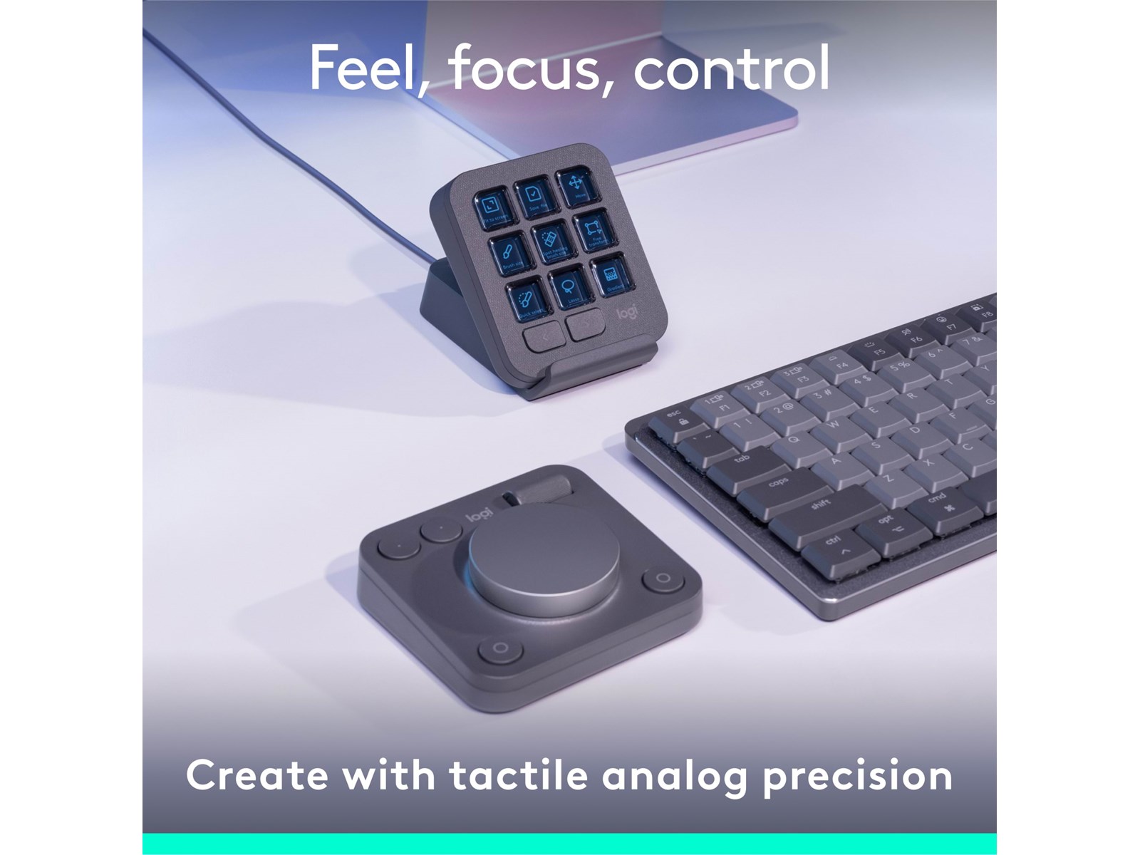 Logitech MX Creative Console - Graphite | På lager | Billig