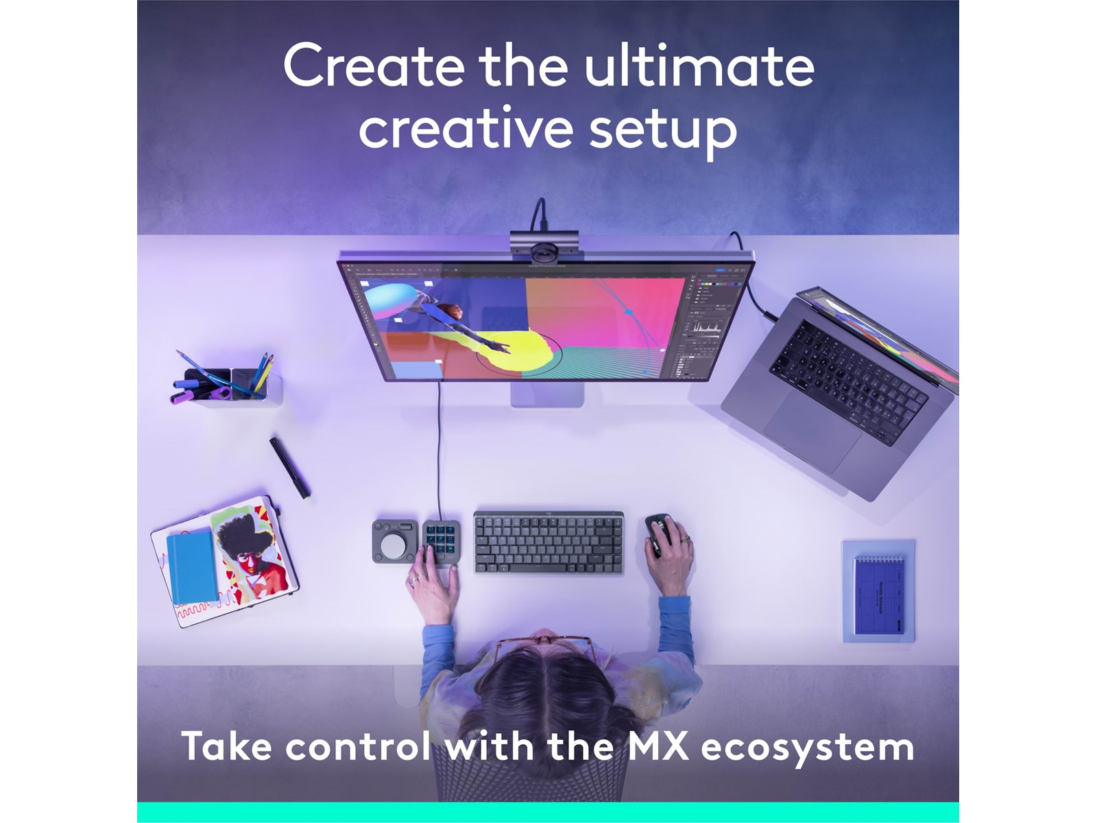 Logitech MX Creative Console - Graphite | På lager | Billig