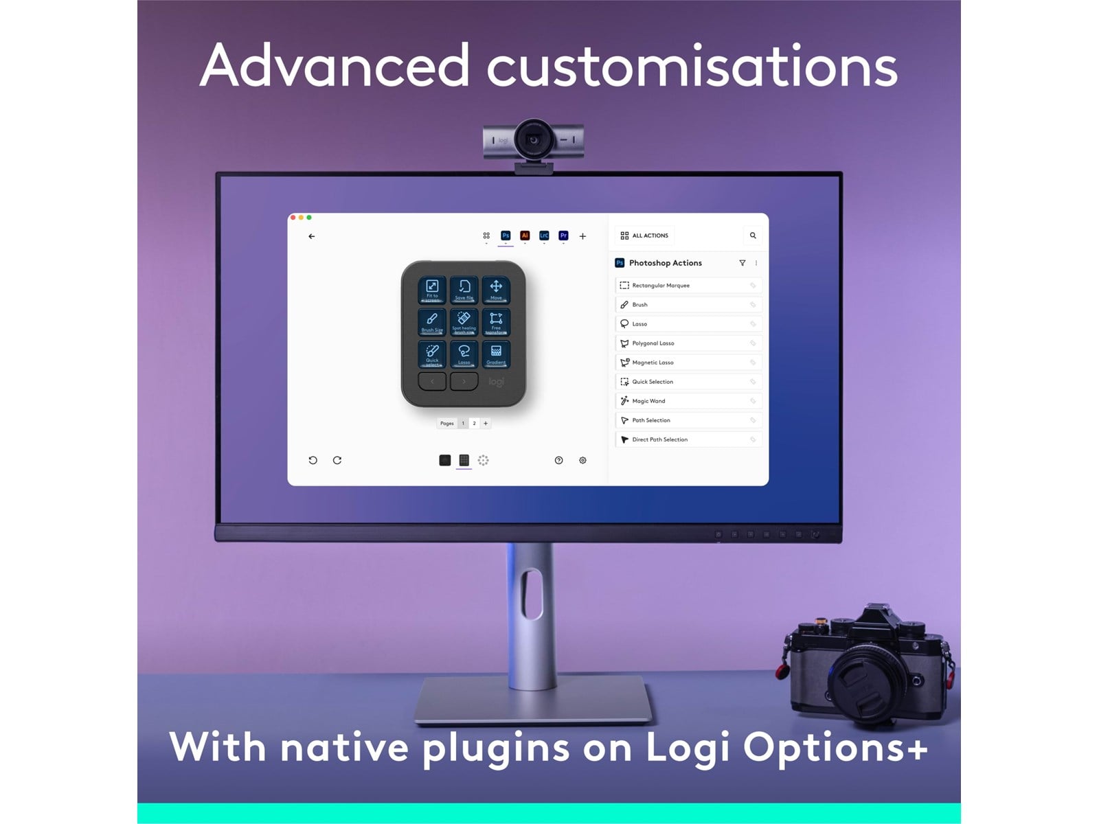 Logitech MX Creative Console - Graphite | På lager | Billig