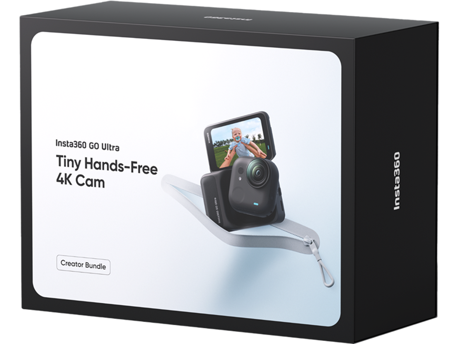 Insta360 GO Ultra Creator Bundle - Midnight Black | På lager | Billig