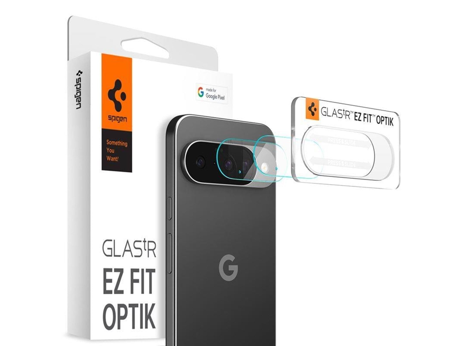 Spigen Glass tR EZ Fit Optik 2 Pack - crystal clear - Google Pixel 10