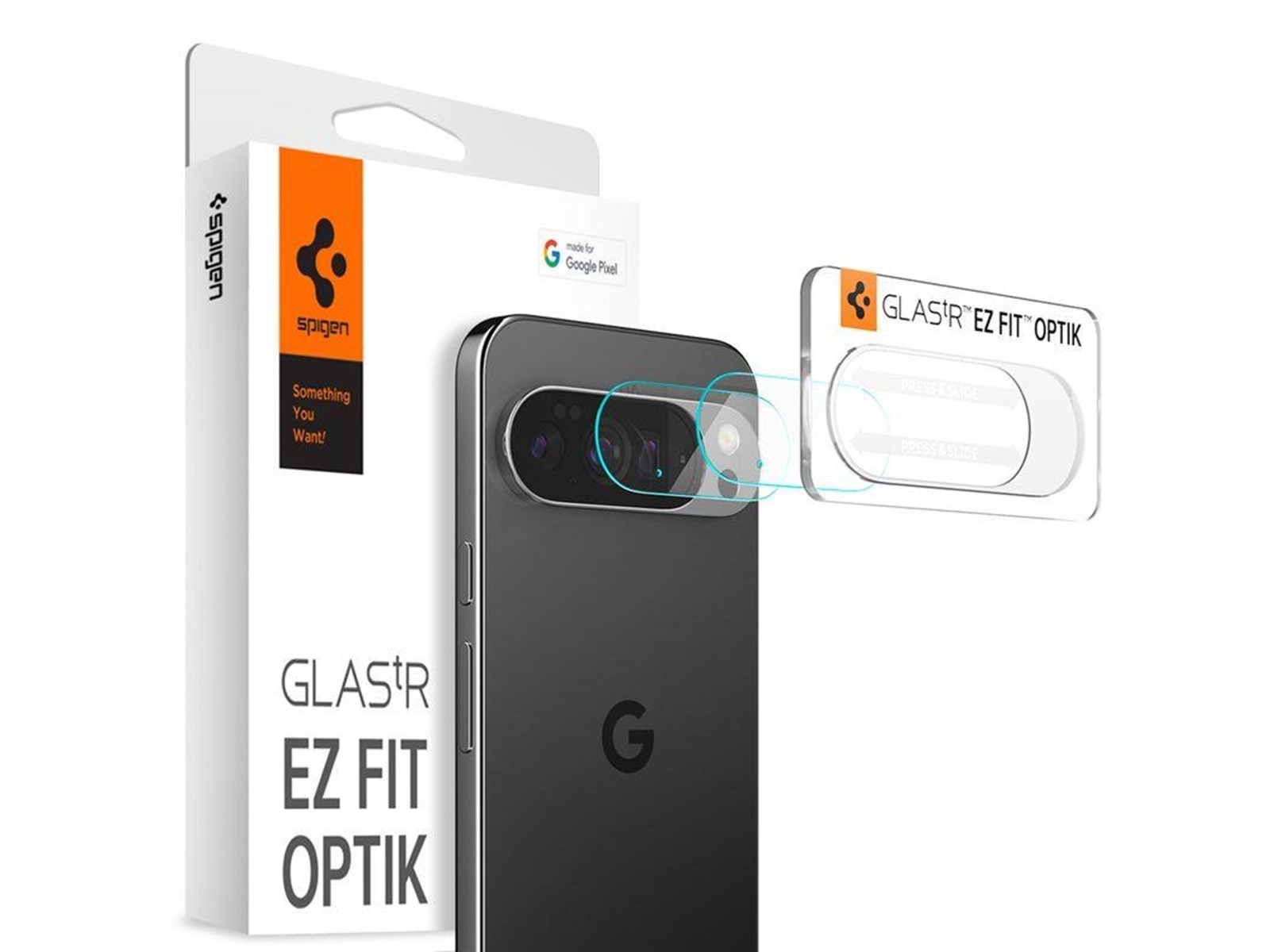 Spigen Glass tR EZ Fit Optik 2 Pack - crystal clear - Google Pixel 10 Pro
