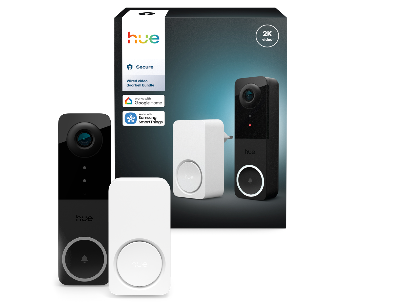Philips Hue Secure videodørklokke + Smart Chime, bundle *DEMO*