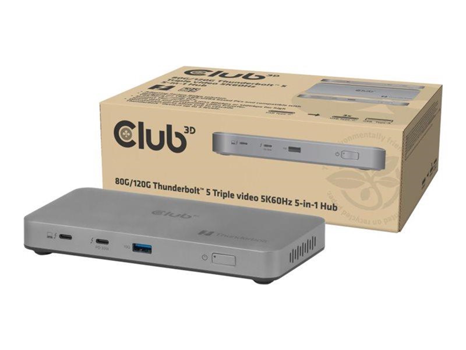 Club 3D - docking station - Thunderbolt 5 | Billig