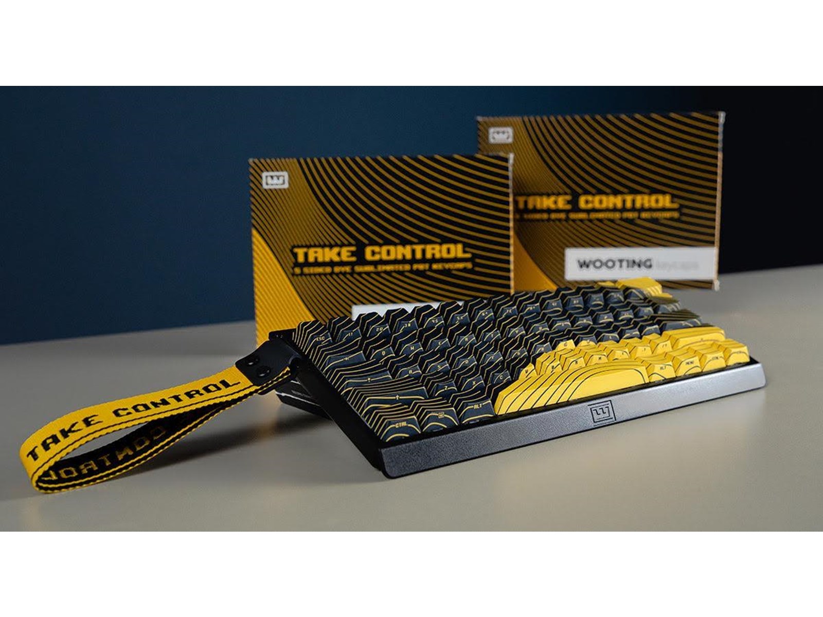 Wooting Magnetic Waves ISO Keycaps - Take Control edition - Keycaps - Tysk