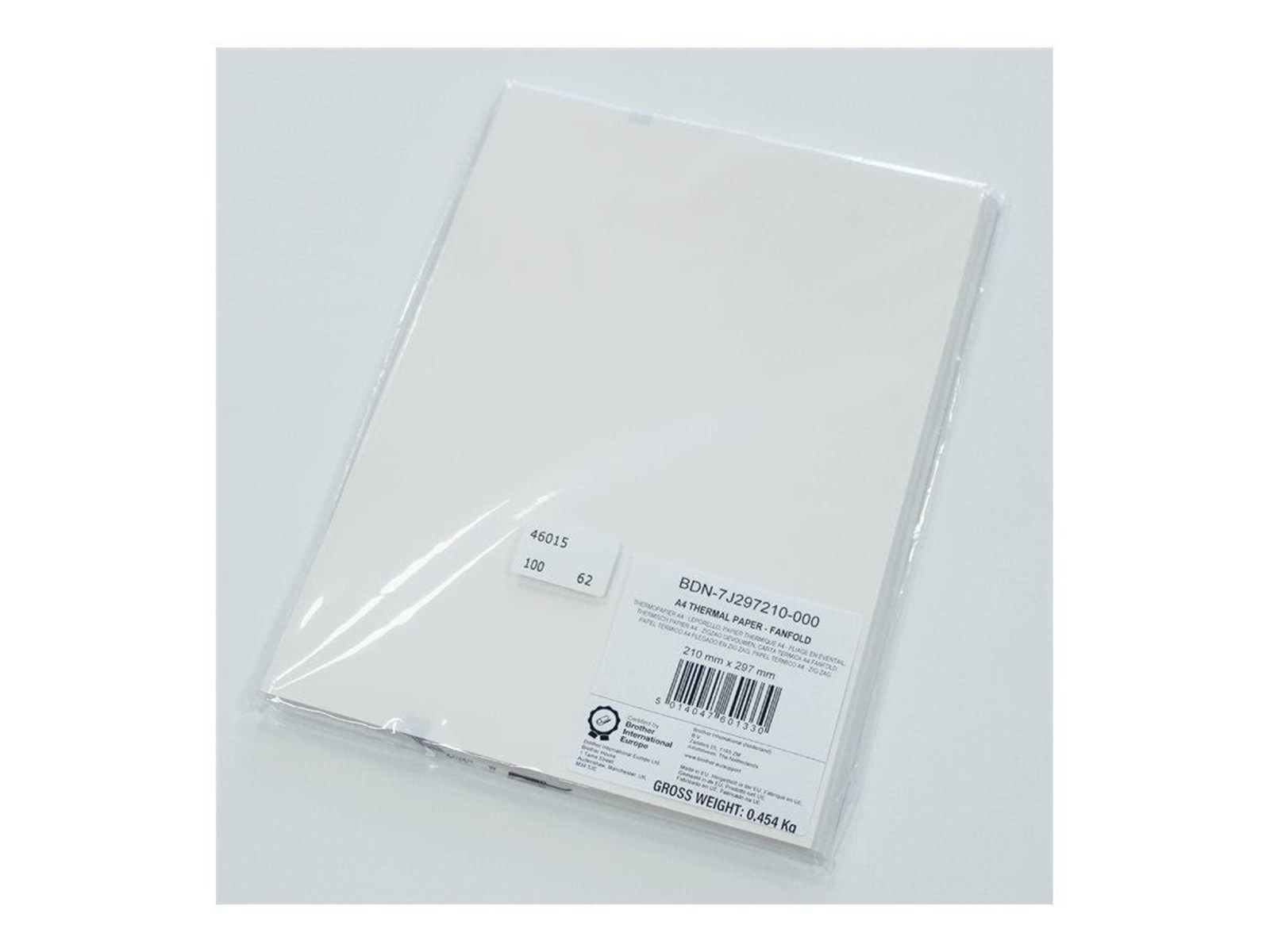 Brother Premium - fanfold paper - 100 sheet(s) - A4 | Billig