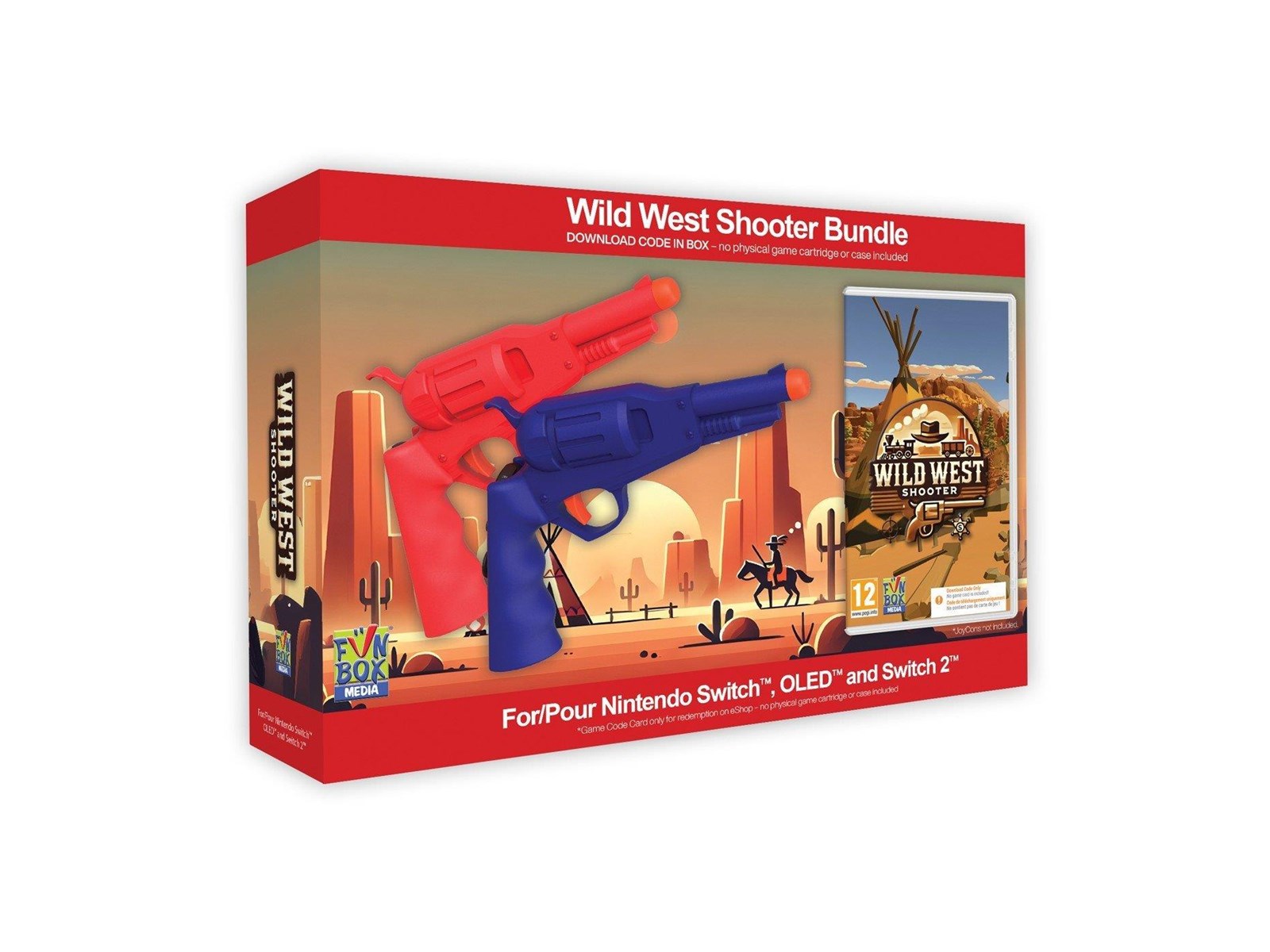 Wild West Shooter Game -Twin Wild West Shooter Revolvers Bundle (Code ...