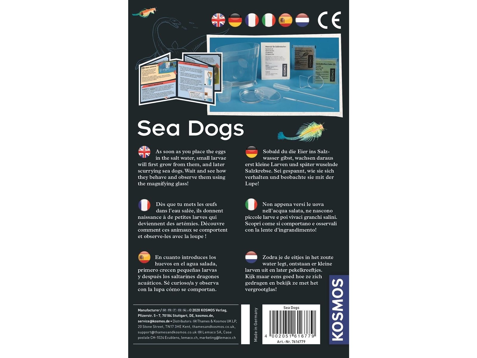 Kosmos Brine Shrimp Breeding (EN) | Billig