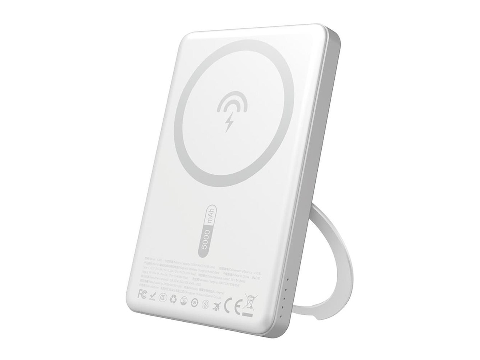 Dudao K28S 20W PD 5000mAh Powerbank with MagSafe and Stand - Silver ...