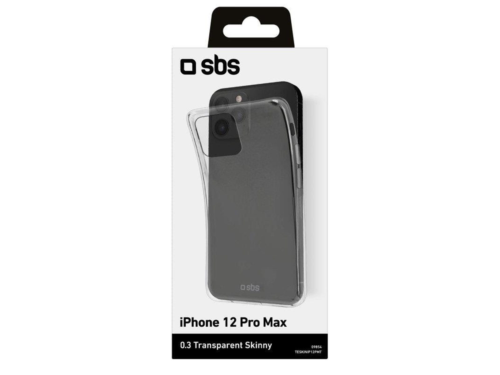 SBS Skinny Cover for iPhone 12 Pro Max Transparent | Billig
