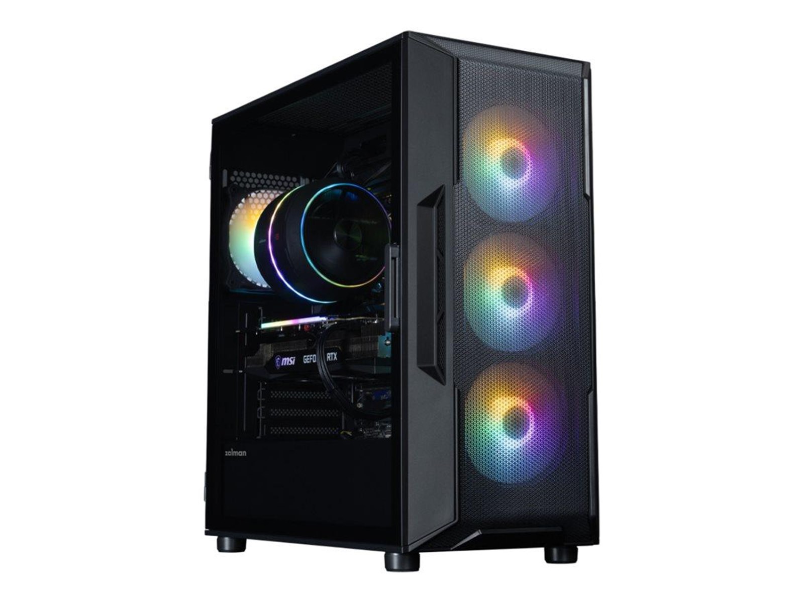 Zalman i3 NEO V2 - mid tower - ATX - Kabinet - Tower - Sort | Billig