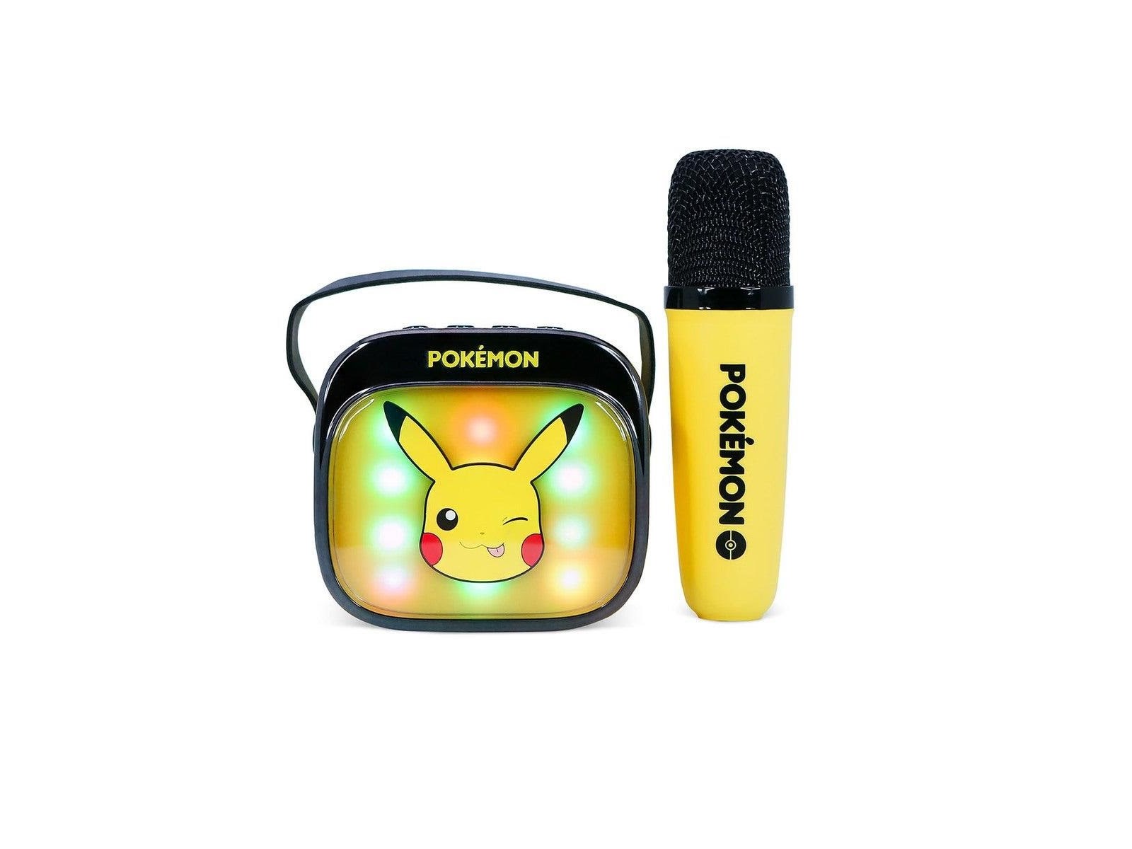 OTL Karaokehøjttaler med Mikrofon Popsing LED - Pokemon tema | Billig