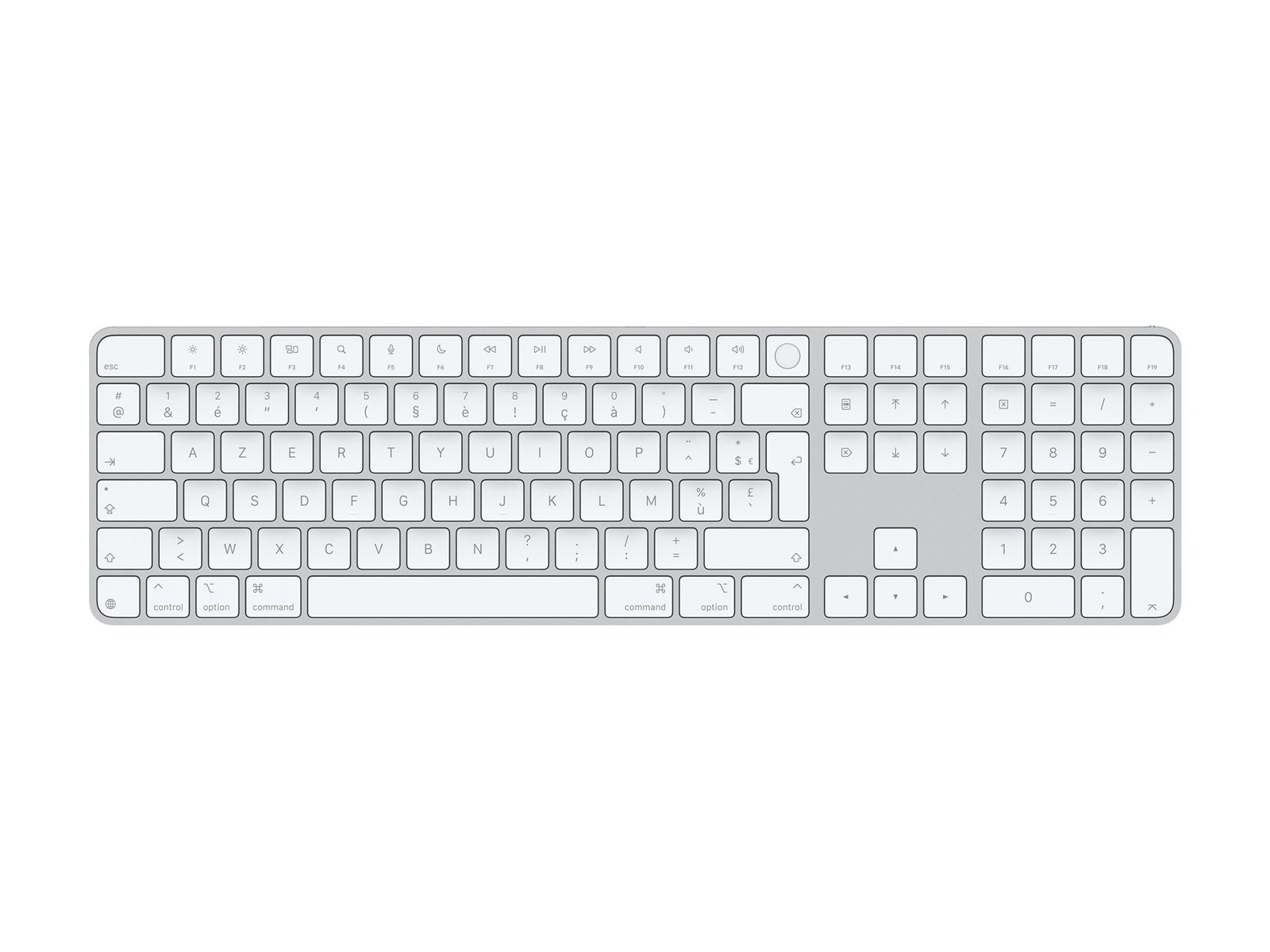 Apple Magic Keyboard with Touch ID and Numeric Keypad - Tastatur ...