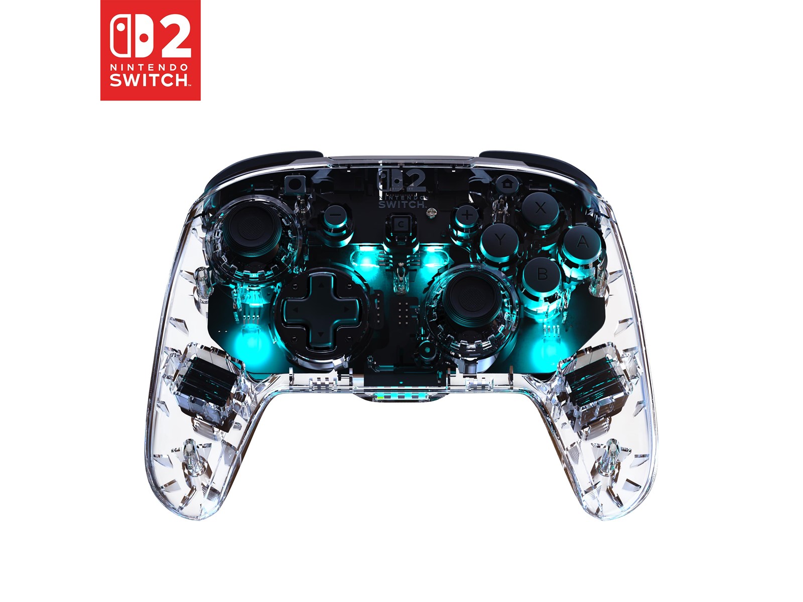 Turtle Beach Afterglow - Clear - Wireless Controller - Nintendo Switch