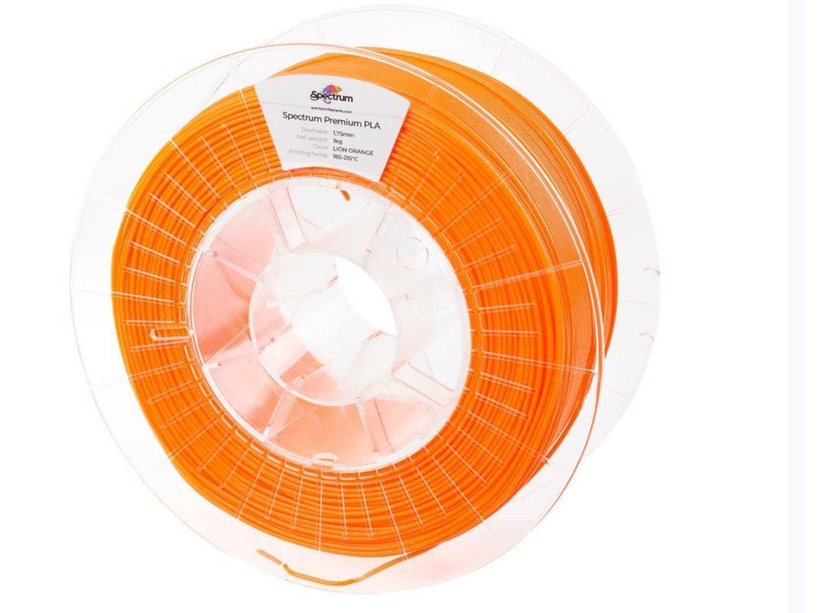 Spectrum 3D Filament / PLA Premium / ⌀ 1.75 mm / Lion Orange / Orange ...