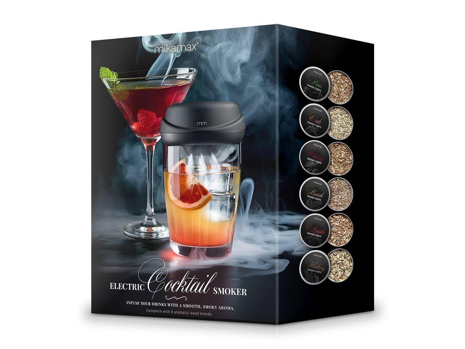 Mikamax Electric Cocktail Smoker - Rechargeable | På lager | Billig