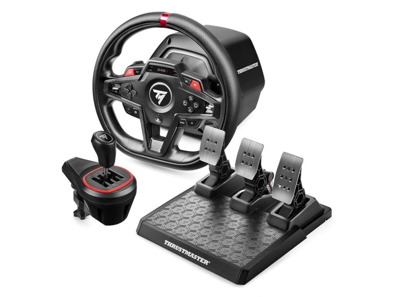 Thrustmaster T248R SHIFTER PACK - PS5 - Wired Steering wheel & Pedal ...