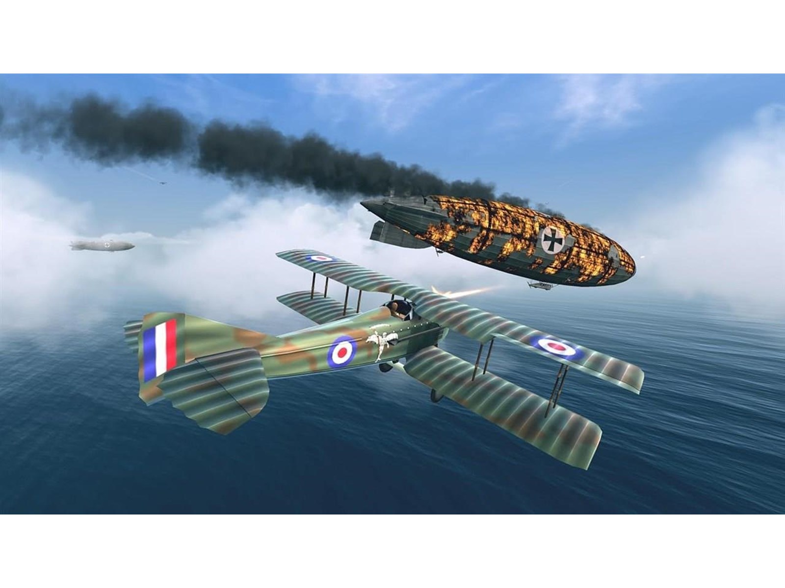 Warplanes: WW1 Sky Aces + WW2 Dogfight - Nintendo Switch - Simulator
