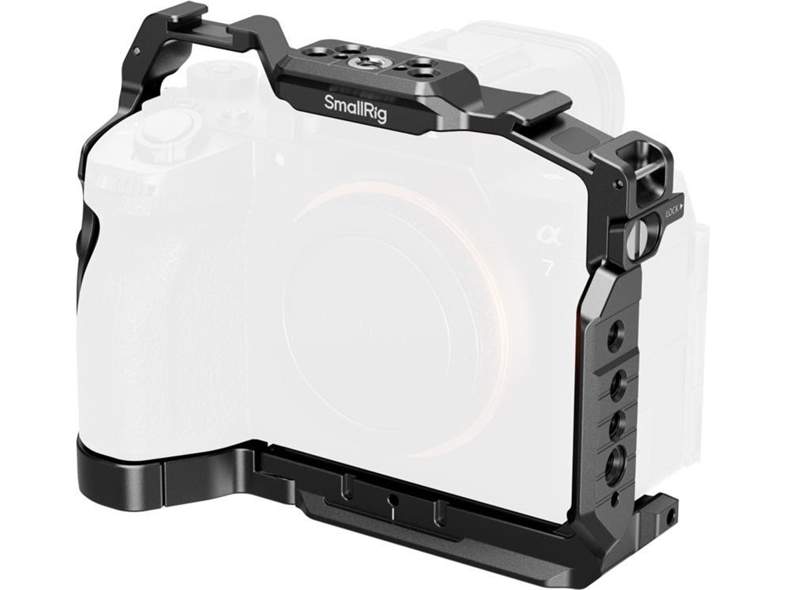 SmallRig 6024 "HawkLock" Quick Release Cage for Sony Alpha 7 V / 7R V ...