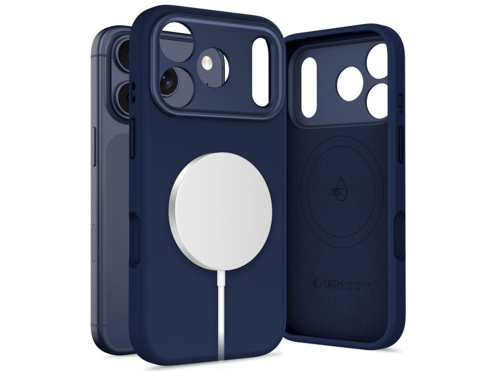 Tech-Protect Uniq MagSafe MagSafe Case for iPhone 17 Pro Max - Navy Blue