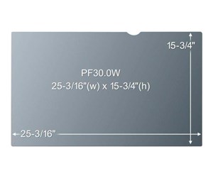 3M Privacy Filter PF30.0W - Skærm | Billig