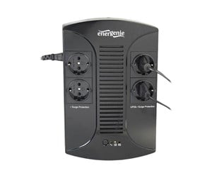 Gembird EnerGenie EG-UPS-001 UPS with AVR 650VA / 390W Outputs: 4x Schuko