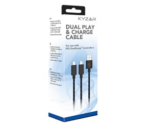 Kyzar Play and charge cable for PS5 - Accessories for game console ...