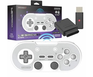 Retro-Bit Legacy 16 Wireless - Grey - Wireless Controller - Android