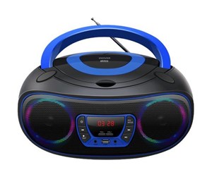 DENVER TCL-212BT - Blue - Boombox - CD - FM - USB - Bluetooth | Billig