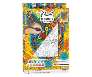 Grafix Painting by Numbers Canvas - Tiger | Billig