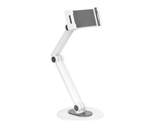 Deltaco Universal tablet desk stand with adjustable arm 4.7 to 12.9 ...