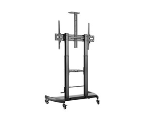 Gembird cart - for TV - height-adjustable with caster wheels - Maks 100 ...