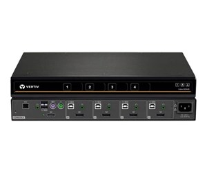 Emerson Network Power Cybex SC940DPH - KVM / audio switch - 4 ports