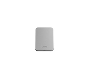 LINQ Magnetic Wireless Power Bank 15W/5.000mAh Silver Powerbank - Sølv ...
