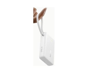 Baseus PicoGo power bank - with built-in USB-C cable - 2 x USB-C USB ...