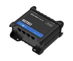 Teltonika RUT951 - wireless router - WWAN - Wi-Fi LTE - 3G 4G - DIN ...