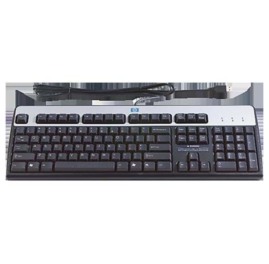 HP 2004 Standard Keyboard UK - Tastatur - Engelsk - Sølv | Billig