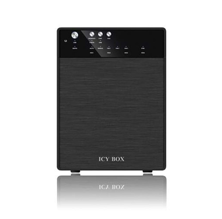 ICY BOX IB-3640SU3 4-Bay JBOD with USB 3.0 Type-A - 0 GB | På lager